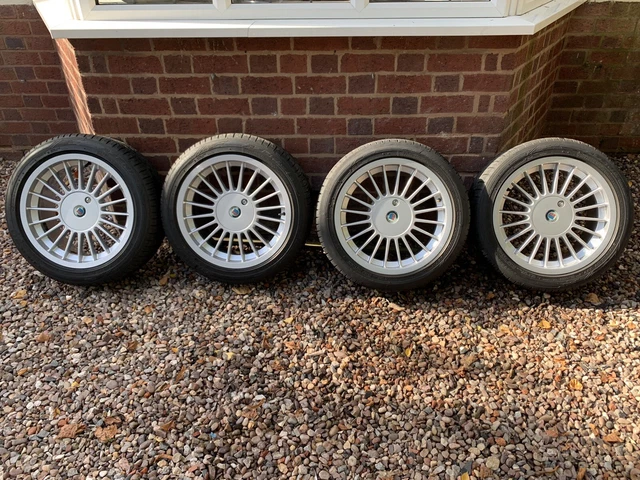 E36 E46 ALPINA Hardline 17 Inch Bmw Alloys With Centre Caps & New Tyres ...