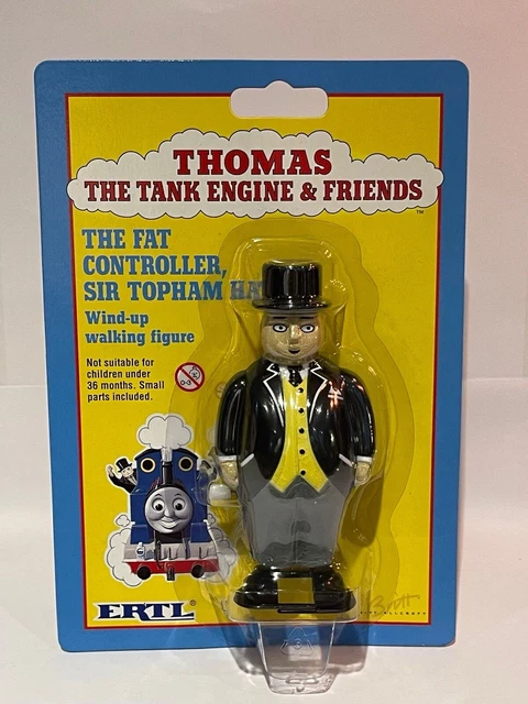 ERTL THOMAS THE Tank Engine Fat Controller Sir Topham Hatt Wind Up 1996 ...