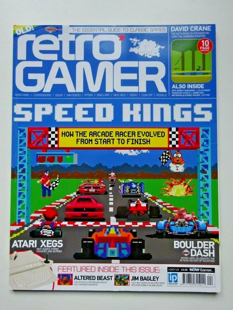 RETRO GAMER MAGAZINE - Issue 124 - Arcade Racing Games - David Crane ...