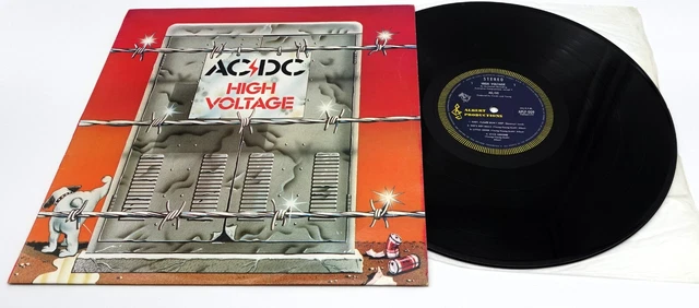 AC/DC HIGH VOLTAGE Debut Vinyl LP Record OZ 1975 Blue Roo 1st Press Broonzy CR EUR 606,36 ...