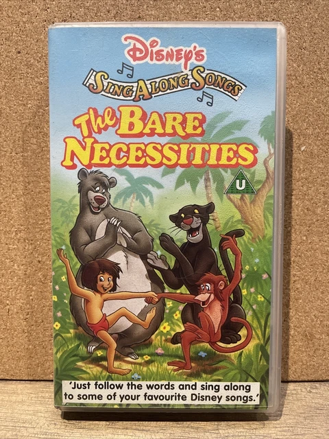 SING ALONG SONGS - The Bare Necessities (VHS) EUR 10,26 - PicClick IT