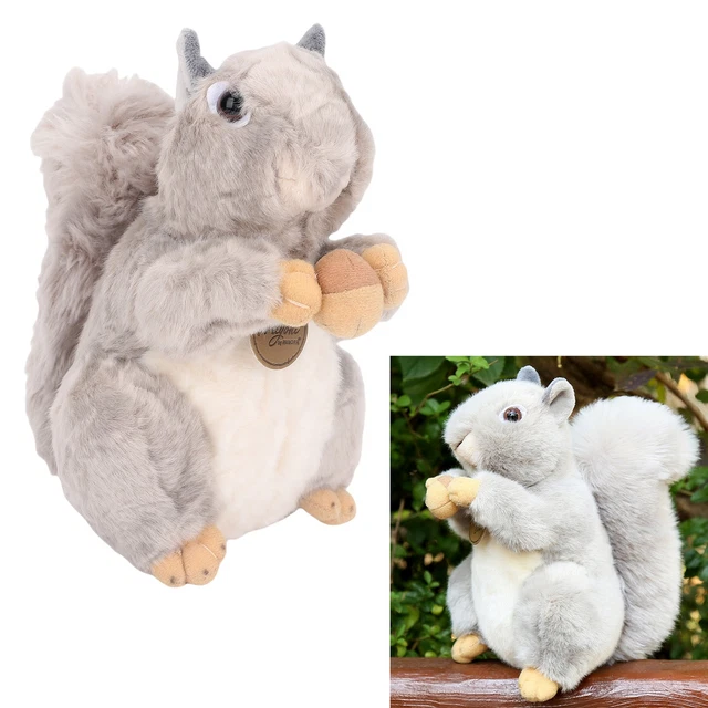 REALISTIC SQUIRREL STUFFED Animal Squirrel Plush Toy Meticulous ...