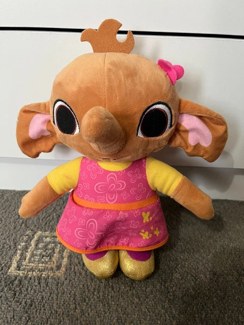 TALKING SULA SOFT toy Teddy Cbeebies Bing Golden Bear 2019 25cm 10" £8. ...