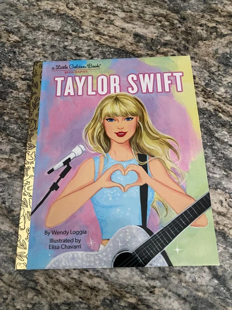 TAYLOR SWIFT A Little Golden Book di Wendy Loggia 2023 EUR 8,27 - PicClick IT