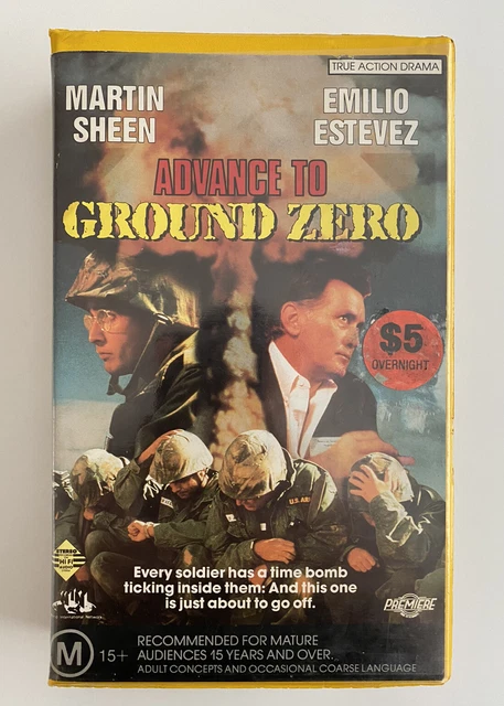 ADVANCE GROUND ZERO [VHS] Premiere Roadshow Video Tape Ex-Rental ...