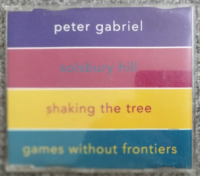PETER GABRIEL - Solsbury Hill / Shaking The Tree / Games - VSCDT 1322 ...