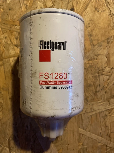 FLEETGUARD FS1280 FUEL/WATER Separator £25.00 - PicClick UK