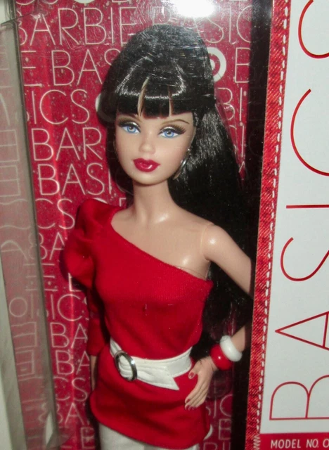TARGET EXCLUSIVE BARBIE Basics Collection Red NRFB Model No. 03 Steffie ...