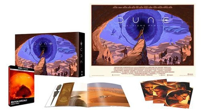 DUNE PART TWO Collector Laurent Durieux Exclusive Design Steelbook 4K ...