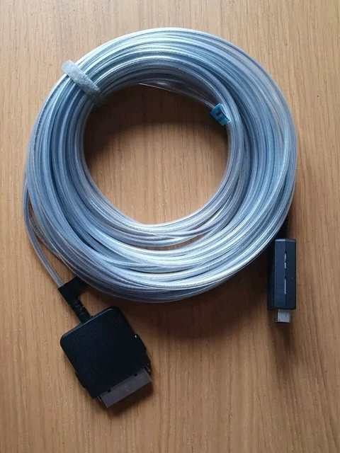 GENUINE SAMSUNG ONE Connect Cable VG-SOCR15 for The Frame QLED 15M BN39 ...