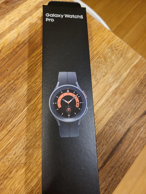 GALAXY WATCH 5 pro Bluetooth Black Titanium SM-R920NZKALTA 2024 45 mm ...