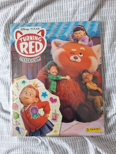 TURNING RED DISNEY Pixar Sticker Album £19.99 - PicClick UK