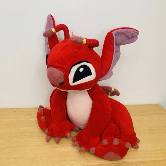 DISNEYLAND LILO AND Stitch Rare Red Leroy Plush Soft Toy 12" Disney £14 ...