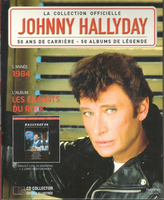 LIVRET + CD La collection officielle "Johnny Hallyday" Les enfants du ...