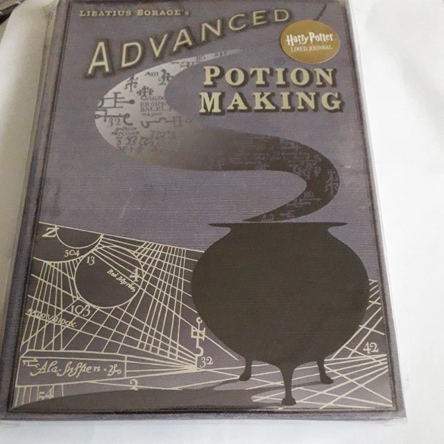 ADVANCED POTION MAKING Harry Potter Lined Journal New Seald Book ...