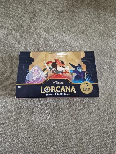 DISNEY LORCANA TCG The First Chapter Booster Box - 24 Packs - SEALED £0 ...