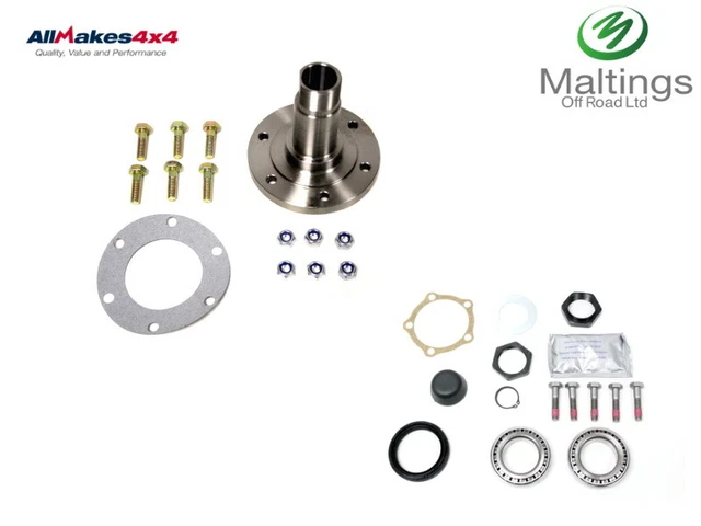 LAND ROVER DEFENDER 90 Rear Stub Axle Kit Pre 94 To Ka930455 From Axle ...