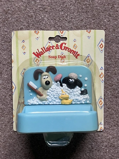 WALLACE & GROMIT - Wall Mounted Soap Dish - Gromit & Shaun the Sheep £5 ...