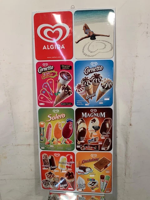 LISTINO PREZZI GELATI Algida EUR 60,00 - PicClick IT