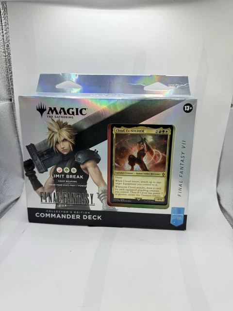 MTG FINAL FANTASY Cloud Collector’s Edition Limit Break Commander Deck ...