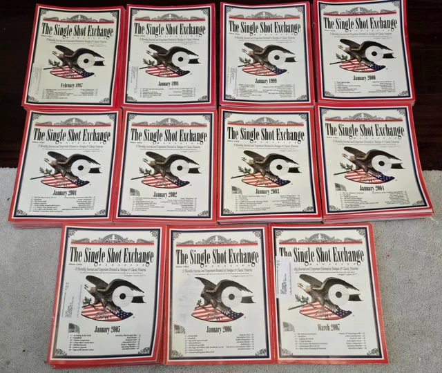 🔫1997-2007 10+ YEAR Collection Single Shot Exchange Magazine Black ...