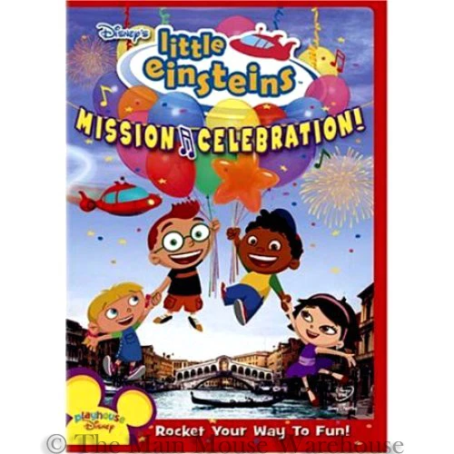 DISNEY JUNIOR LITTLE Einsteins Mission Celebration Explorer Kids ...