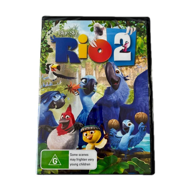 RIO 2 DVD Region 4 PAL Brand New Sealed Free Tracked Postage $12.99 ...