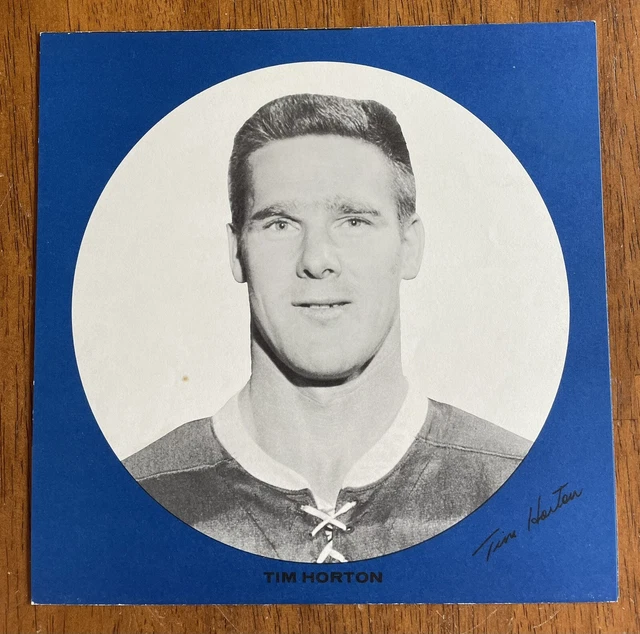 TIM HORTON 1966-67 ESSO HOCKEY TALKS TORONTO MAPLE LEAFS RECORD w/Album ...
