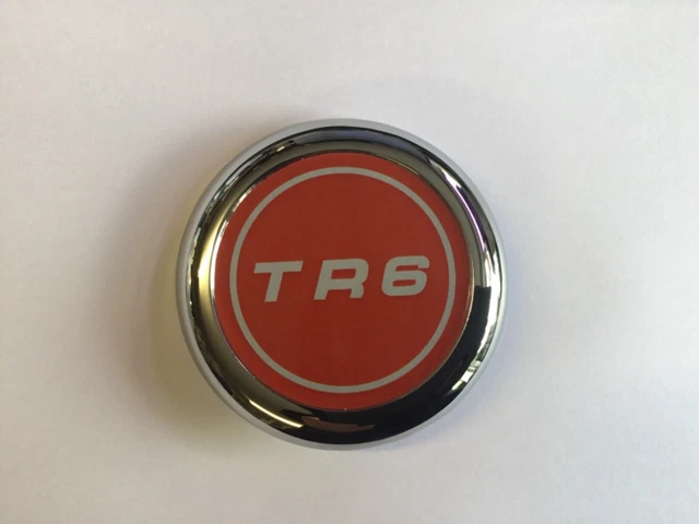 TRIUMPH TR6 LOGO Wheel Centre Badge Hub cap 1969-1976 627502 £14.95 ...
