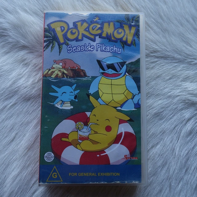 POKEMON VHS PIKACHU PARTY Vhs Pikachu Vhs Pokemon Anime VHS Pokemon TV ...