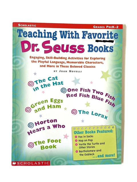 TEACHING WITH FAVORITE Dr. Seuss Books Teacher Guide Grades PreK-2 $4. ...