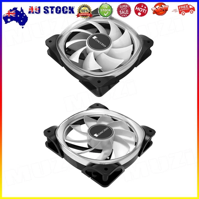 FR-701 ARGB LED PC CASE Fan 120mm 9 Blade RGB Lighting PWM Chassis ...