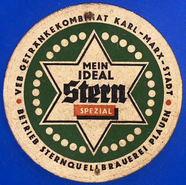 BIERDECKEL DDR VEB getränkekombinat - Stern Spezial - Plauen (449) EUR ...