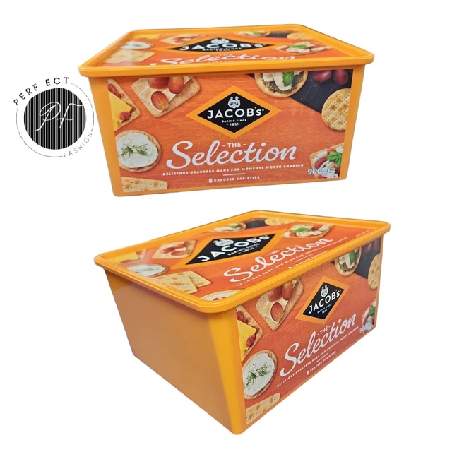 JACOB'S THE SELECTION, 8 Crackers Varities In One Box 900Gm Free ...