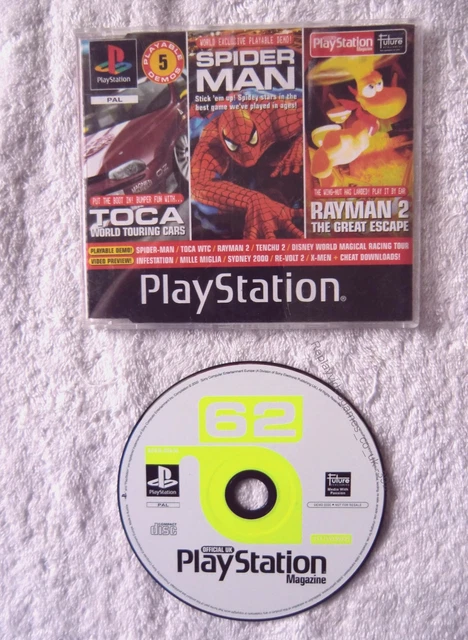39209 DEMO DISC 62 Official UK Playstation Magazine - Sony PS1 ...