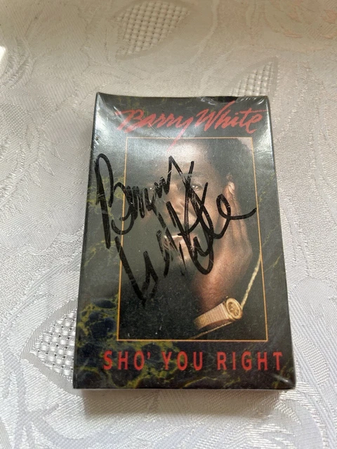 BARRY WHITE SHO’ You Right Signed And Sealed Cassette Single EUR 21,10 ...