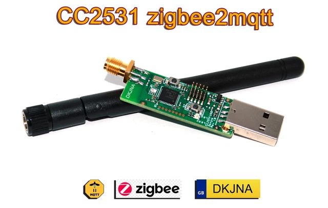 CC2531 ZIGBEE2MQTT ZIGBEE USB Dongle Pre Flashed for Home Assistant Open HAB £6.99 - PicClick UK