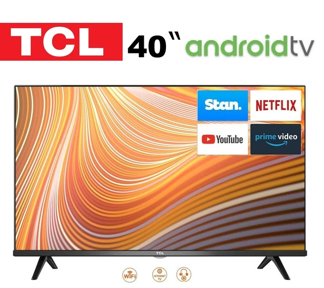 TCL 40& FULL HD Android Smart LED TV Netflix, Stan, Disney, 40S615 $196 ...