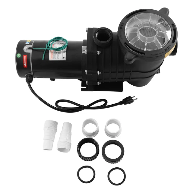 1.5HP 1SPEED IN GROUND Swimming POOL PUMP MOTOR Strainer Above Inground ...