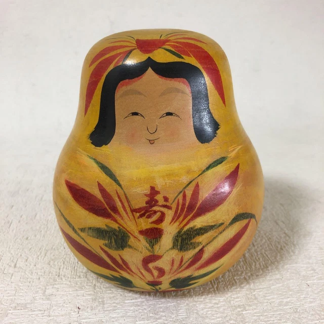 NARUKO SHOGO TAKAHASHI Dharma-Type Kokeshi Long Life £49.09 - PicClick UK