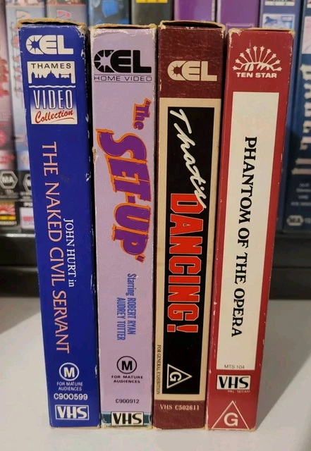 SLIPCASE VHS LOT Bundle: Phantom of the Opera +++ $50.00 - PicClick AU