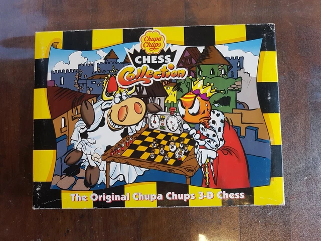 VINTAGE CHUPA CHUPS Lollipop Chess Collection 3D Chess Game Made In ...