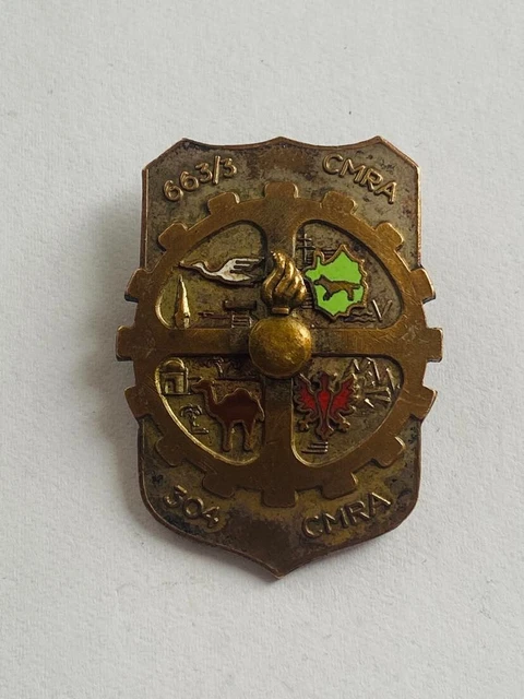 RARE INSIGNE MILITAIRE 663/3 304 CMRA EUR 150,00 - PicClick FR