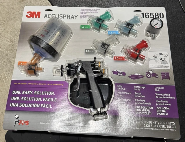 3M COMPANY 3M-16580 Accuspray Spray Gun System With Pps $366.57 ...