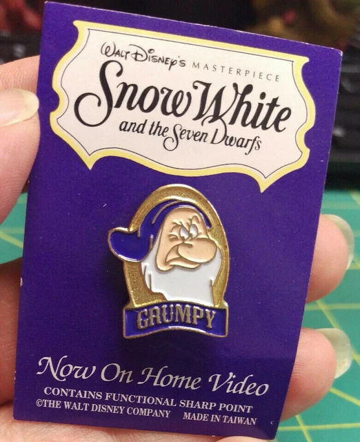 WALT DISNEY PIN Snow White and the Seven Dwarfs GRUMPY collectible on ...