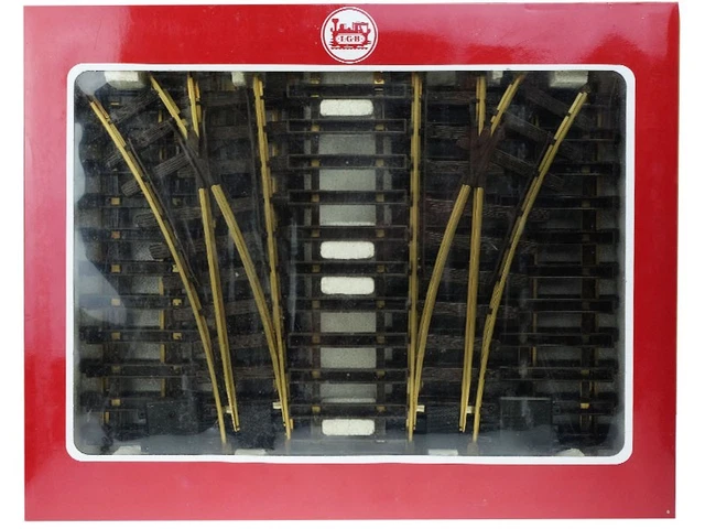 LGB COFFRET DE rails avec aiguillages manuels échelle G 1/22,5 - LGB ...
