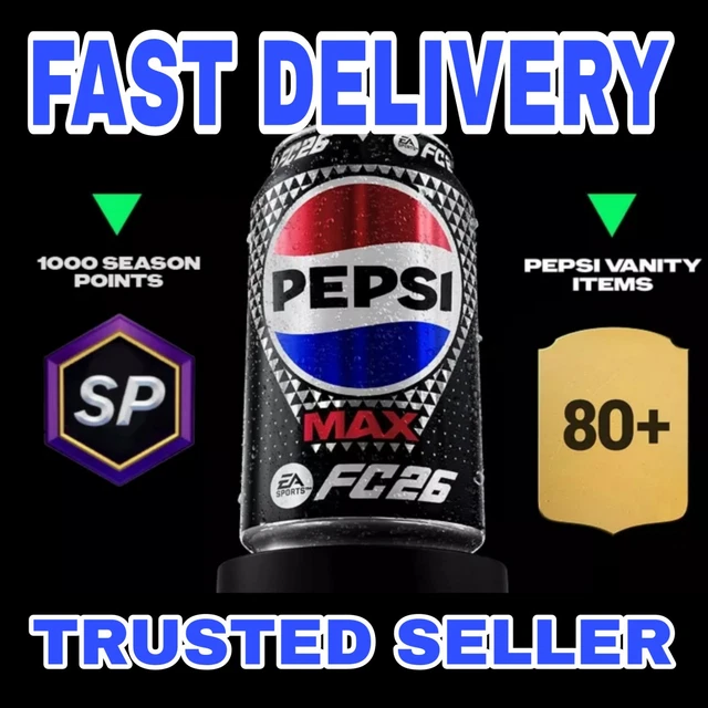 EA FC 26 Pepsi Code - Fast Delivery! In-Game Rewards - Player Pick + SP ...