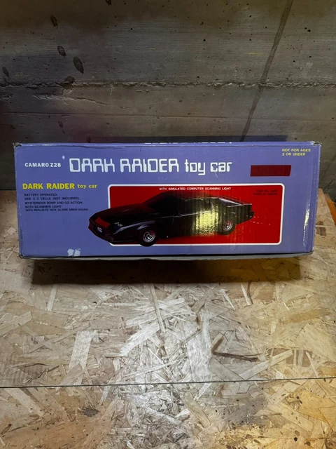 VINTAGE 1984 ABC TOYS CAMARO Z 28 Dark Raider Toy Car Pre Night Rider w ...