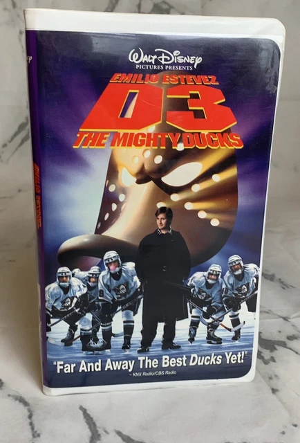 D3: THE MIGHTY Ducks Walt Disney Movie (VHS, 1997) Video £3.57 ...