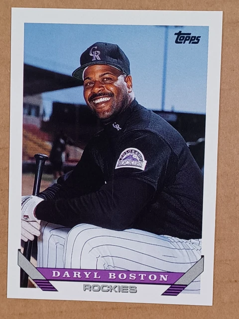 1993 TOPPS TRADED Daryl Boston Colorado Rockies #126T EUR 1,09 ...